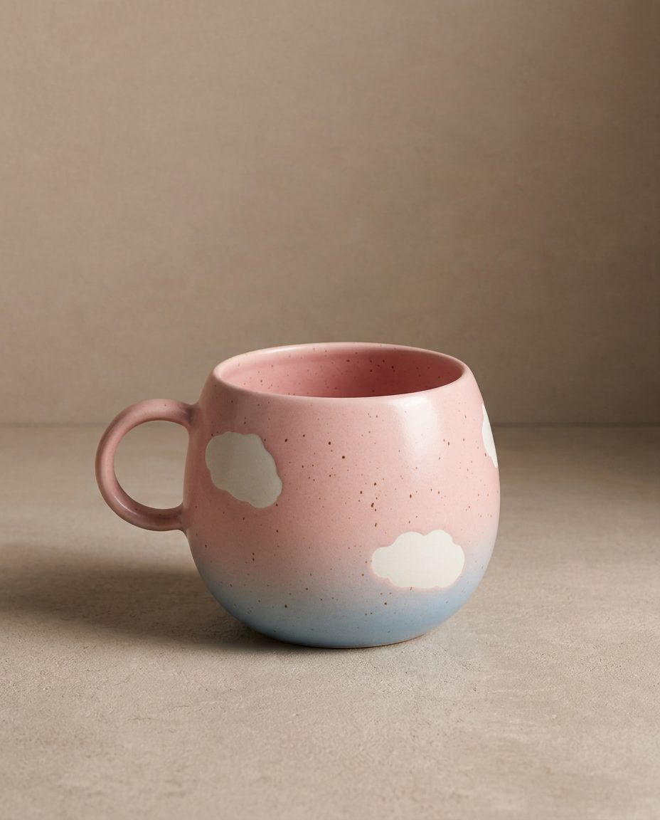 Cloud Sunset krus 500ml | Stentøj | Egg Back Home